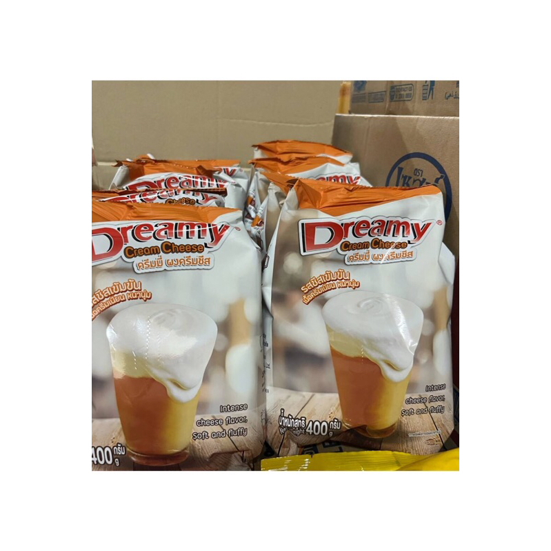 Dreamy Cream Cheese Powder ดรีมมี่ ผงครีมชีส ผงชาชีส ขนาด 400 กรัม ...