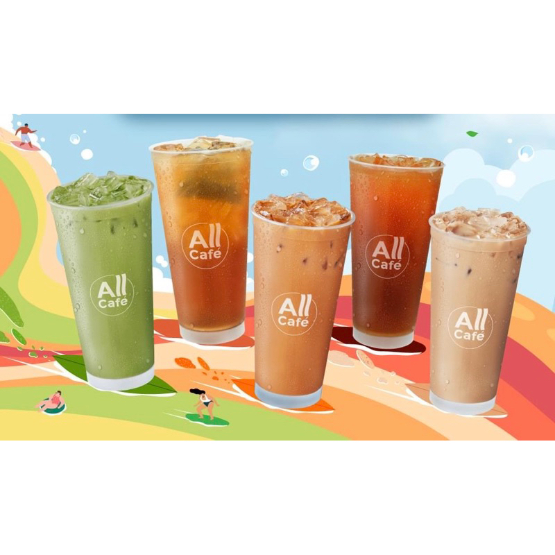 7 Eleven แก้วเปล่า All Cafe 7-11 ไม่มีฝา (แก้วมือสองเก็บสะสม) | Shopee Thailand