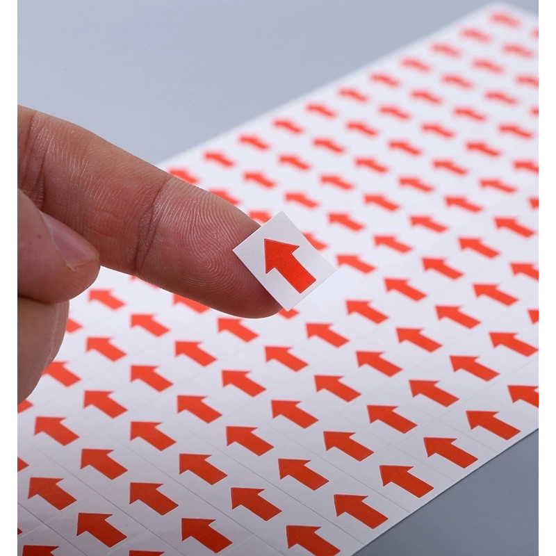 See-D Labels สติ๊กเกอร์ ลูกศรสีแดง Inspection Arrows Sticker ขนาด 9x13 ...