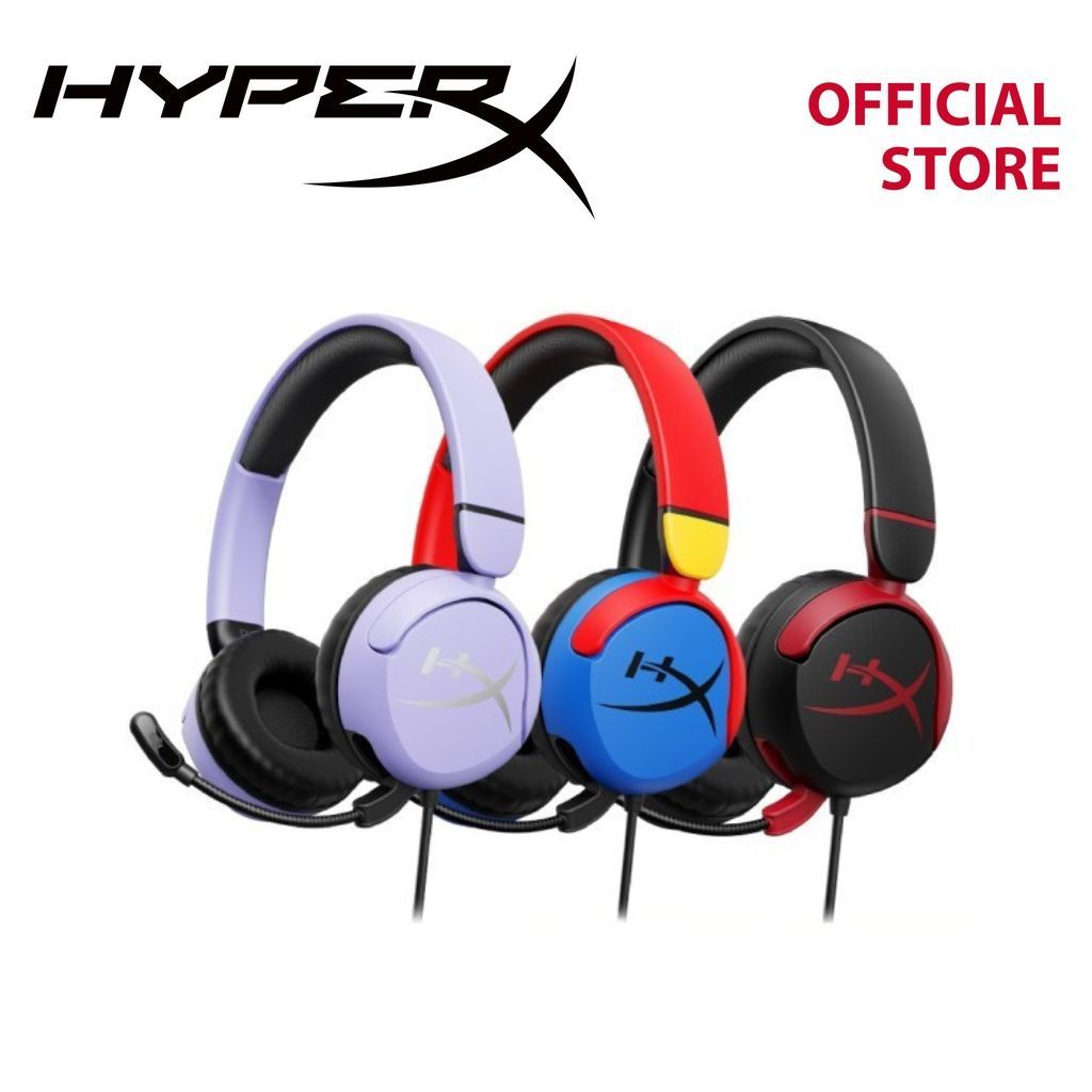 HyperX Cloud Mini (หูฟังสำหรับเด็ก) - Gaming Headset หูฟังมีสาย หูฟังเกมมิ่ง | Shopee Thailand