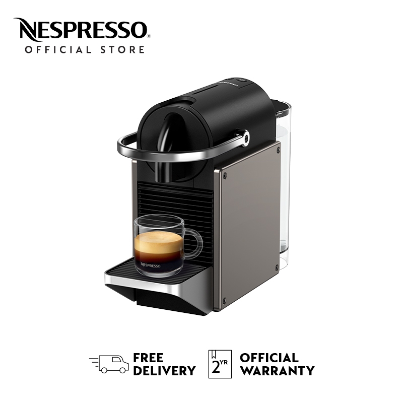 Nespresso เครื่องชงกาแฟ Pixie Titan (Redesign) | Shopee Thailand