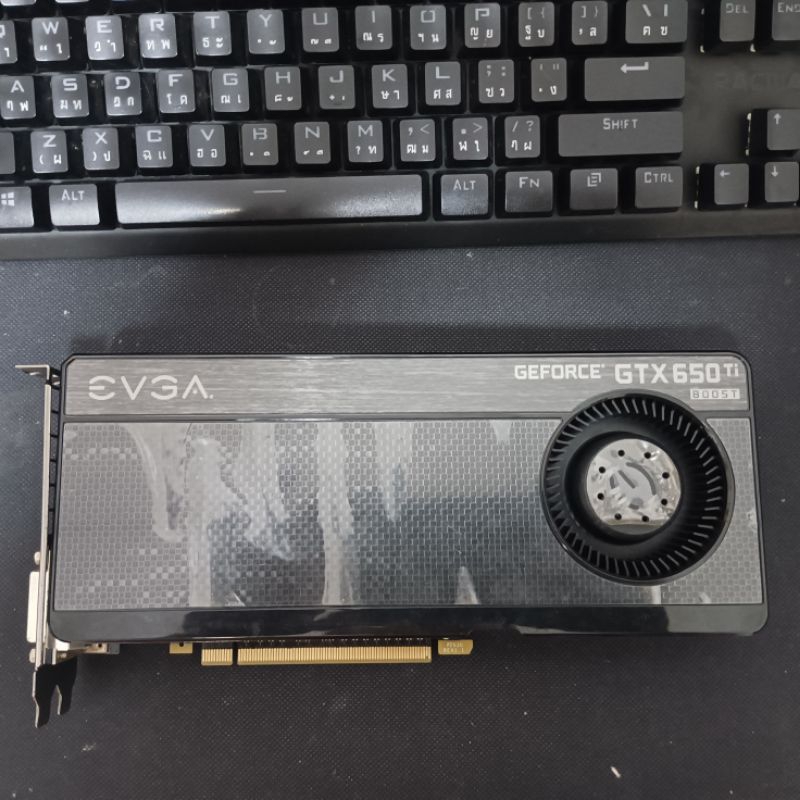 *สินค้ามือสอง*การ์ดจอEVGA/GTX650Ti/BOOST/2GB/DDR5/192Bit/ต่อไฟเพิ่ม6พิน ประกันร้าน7วัน | Shopee ...