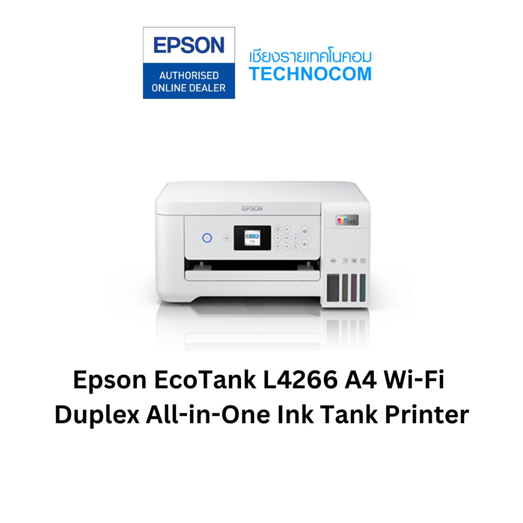 Epson EcoTank L4266 A4 Wi-Fi Duplex All-in-One Ink Tank Printer | Shopee Thailand