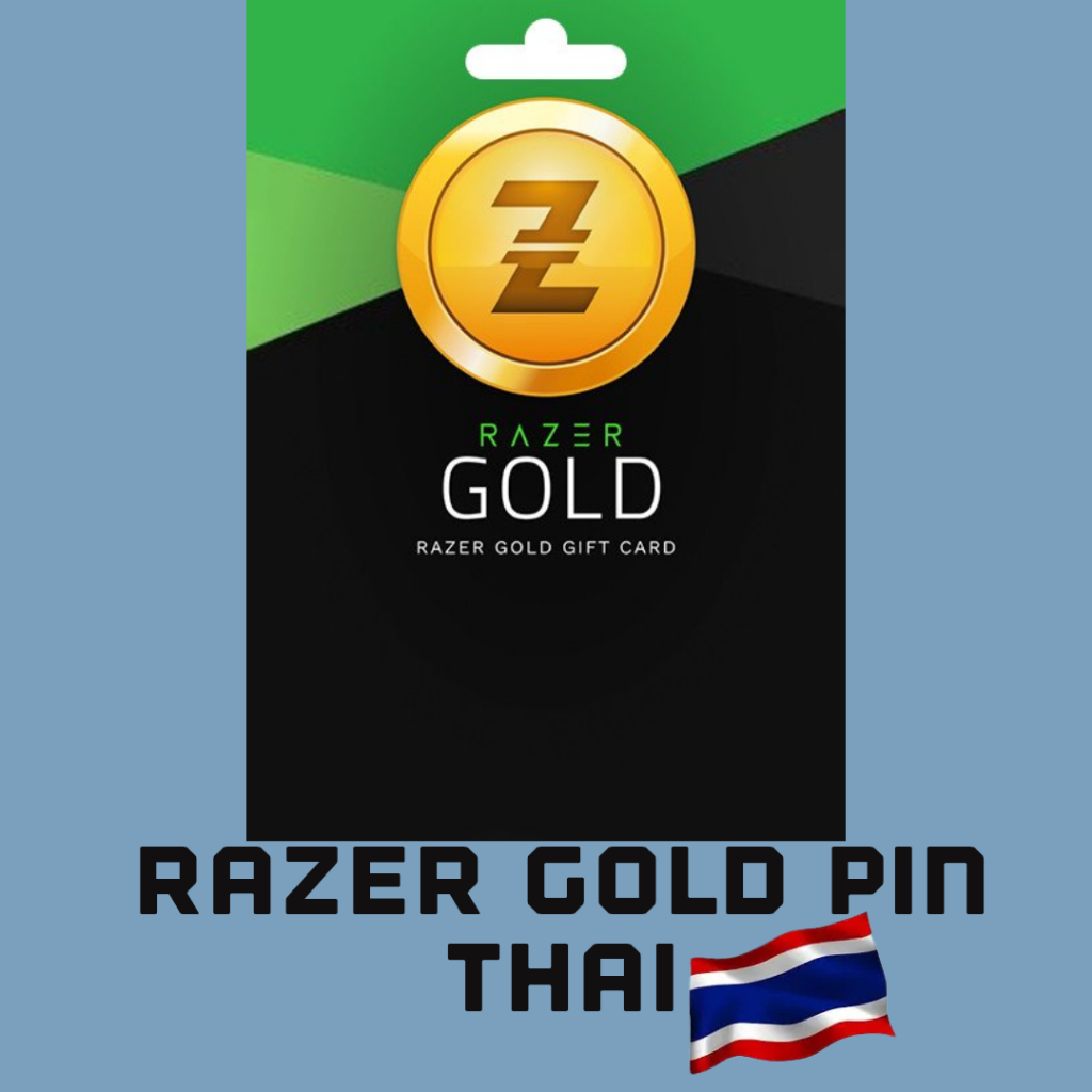 บัตรเติม Razer Gold Pin Thai 300- 500Bath | Shopee Thailand