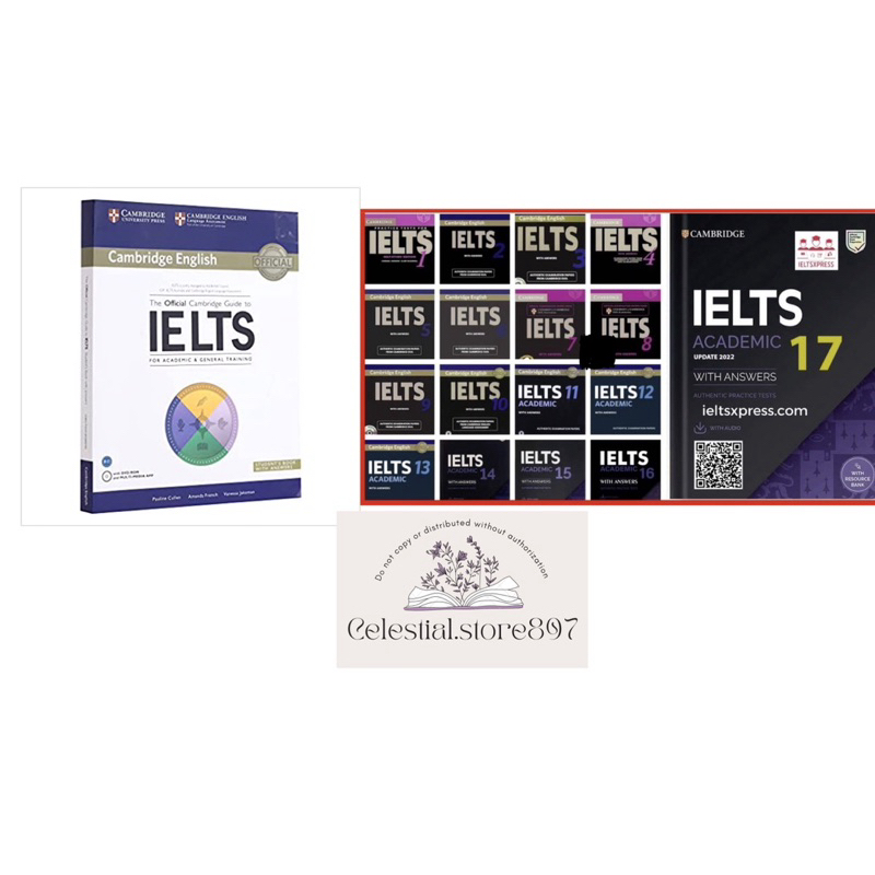 IELTS 1-18 & Official ไฟล์pdf | Shopee Thailand