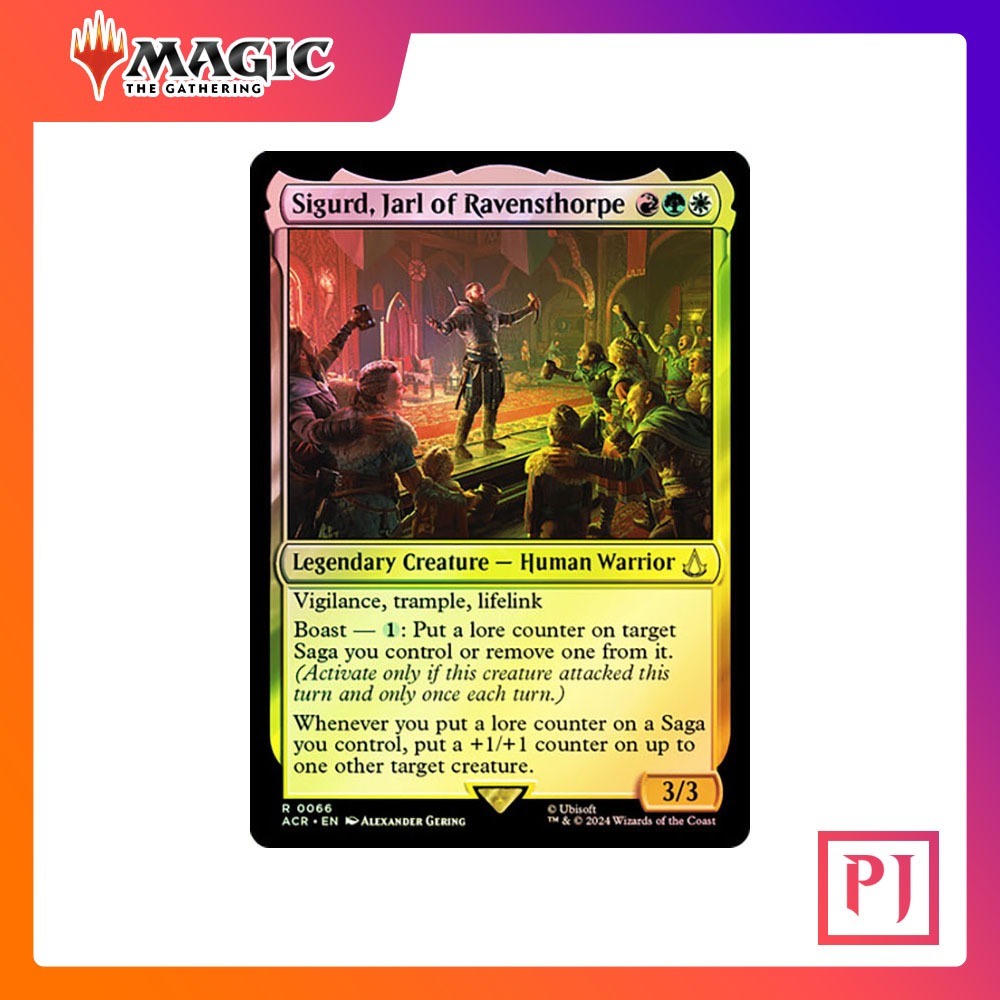 [MTG] Sigurd, Jarl of Ravensthorpe [ACR] [MULTI] [RARE] [FOIL] [ENG ...