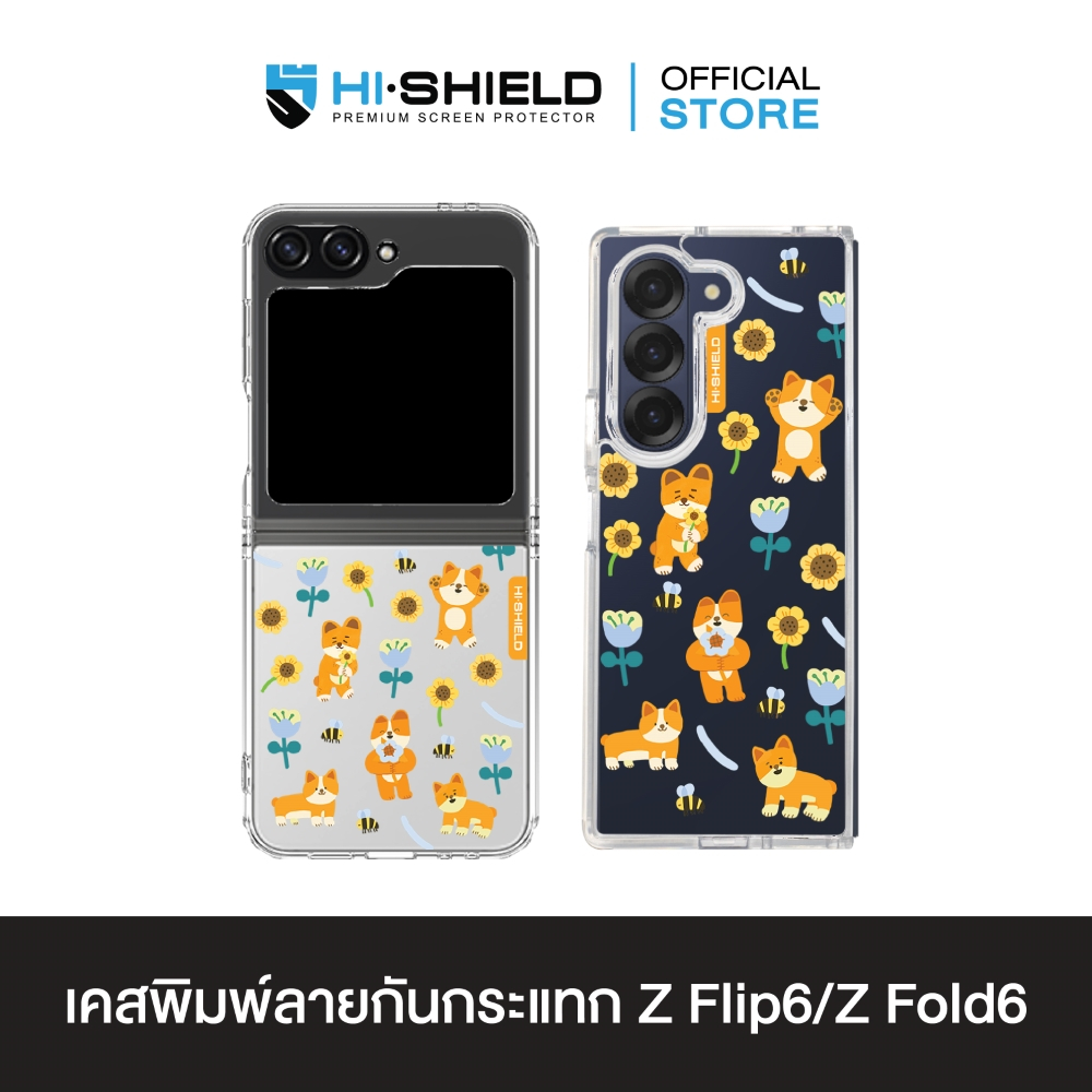 [ZFLIP6 / ZFOLD6] HI-SHIELD Stylish เคสใสกันกระแทก Samsung ZFLIP6 ...