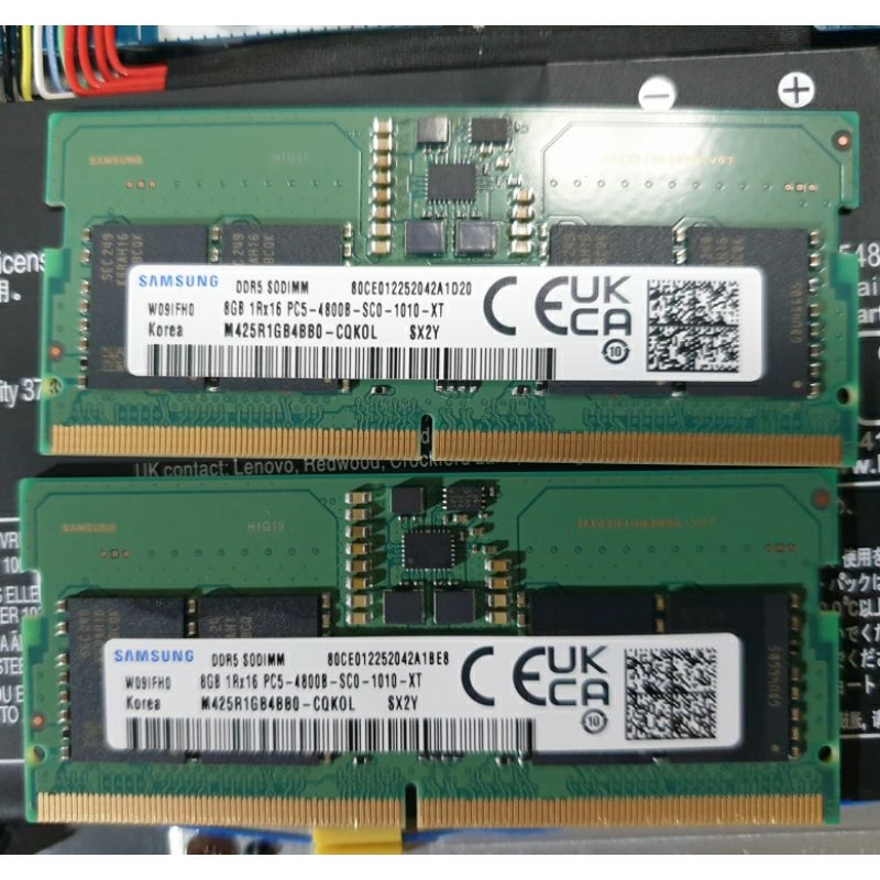Samsung MB RAM DDR5 16 GB /4800 8 GB*2 | Shopee Thailand
