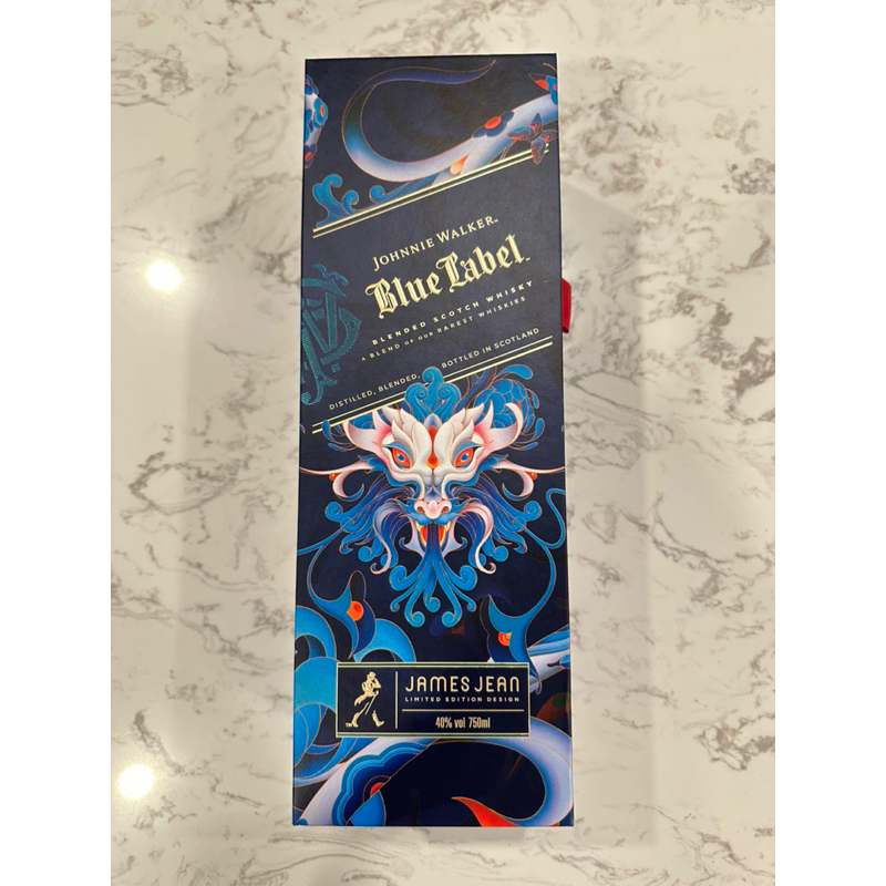 ขวดเปล่าพร้อมกล่อง Johnnie Walker Blue Label James Jean Limited Edition ...