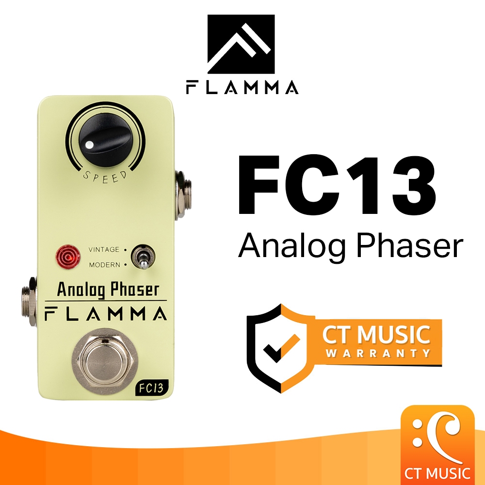 Flamma FC13 Analog Phaser Guitar Effect เอฟเฟคกีตาร์ FC 13 | Shopee ...