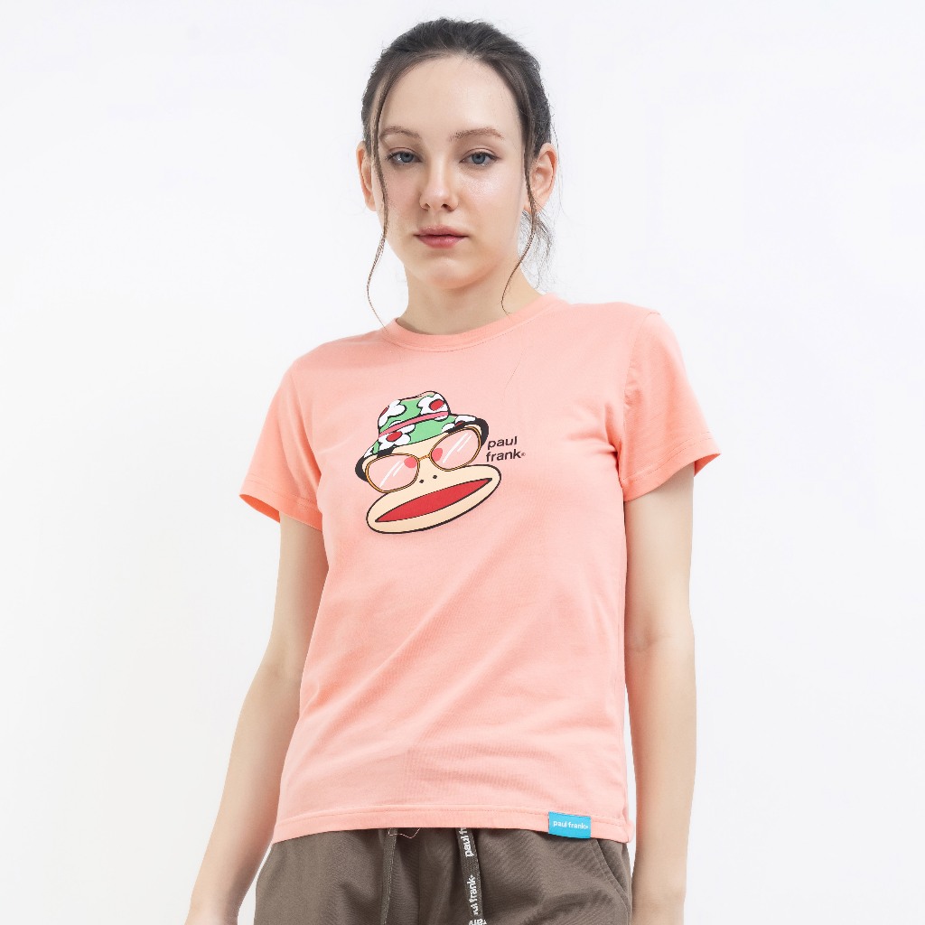 PAUL FRANK เสื้อยืดผู้หญิง JULIUS FLOWER POWER | Shopee Thailand