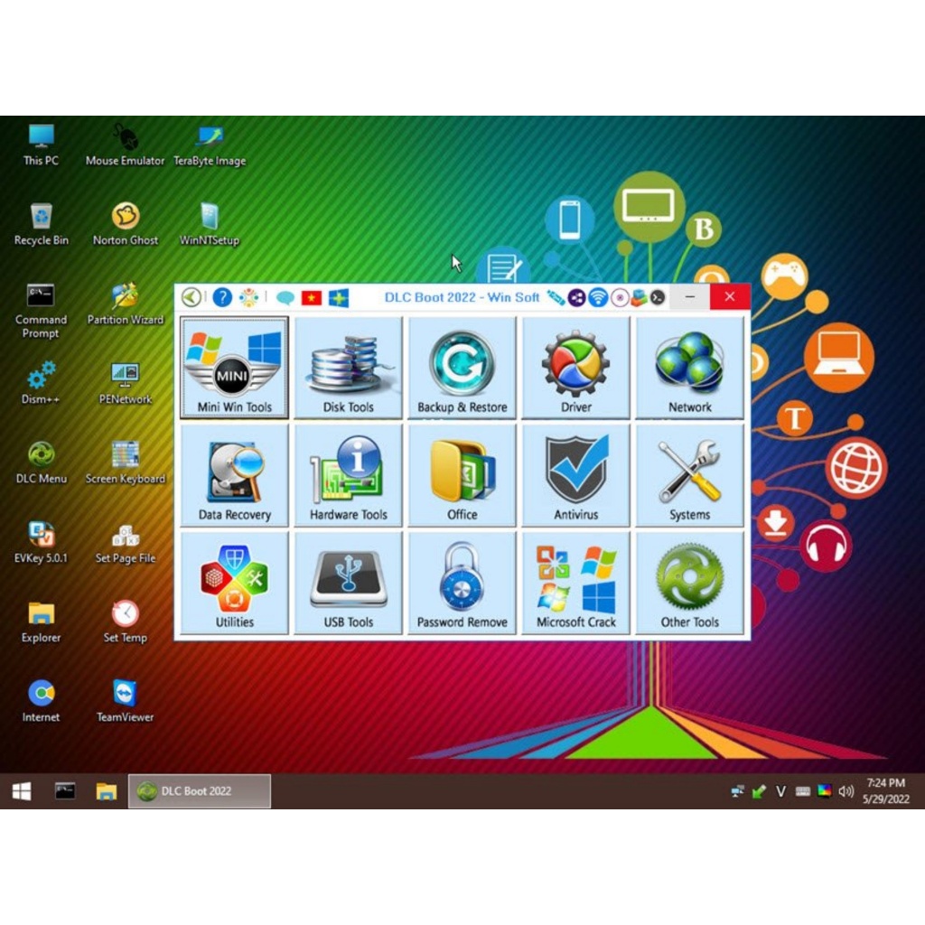 USB FlashDrive Boot WinPE 2024 เครื่องมือซ่อม PC และLaptop รุ่นล่าสุด ...