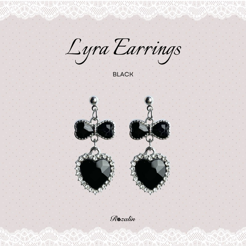 Rozalin Lyra Earrings | Shopee Thailand