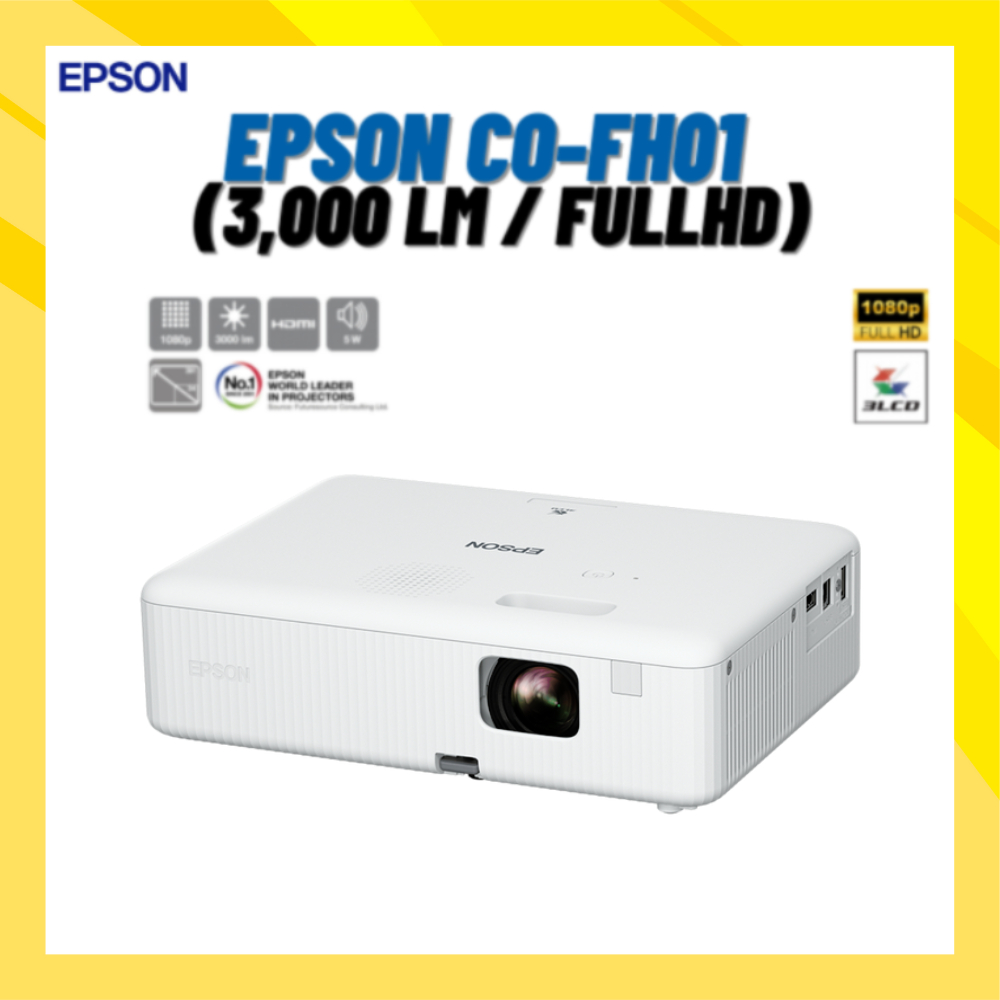 โปรเจคเตอร์ EPSON CO-FH01 (Full HD) | Shopee Thailand