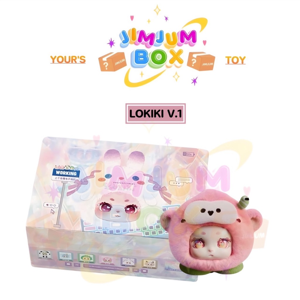 {พร้อมส่ง แบบจุ๊มจุ่ม} Lokiki V.1 Fantasy Blind Box พวงกุญแจตุ๊กตาโลกิกิ กระเป๋า โลกิกิ ตุ๊กตา ...
