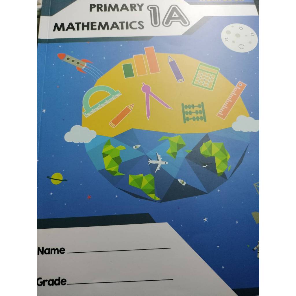 Primary Mathematics work book 1A จำหน่ายโดย ผศ. สุชาติ สุภาพ | Shopee ...