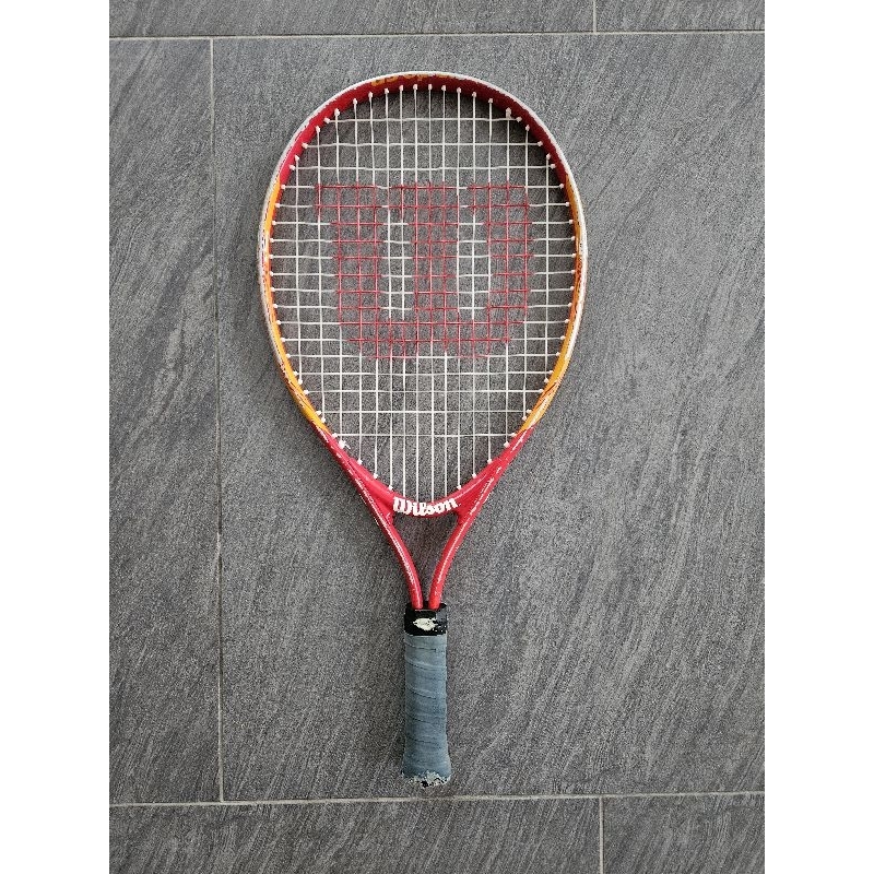 [มือสอง] ไม้เทนนิสเด็ก Wilson 21 นิ้ว สำหรับ 5-6 ปี | Shopee Thailand