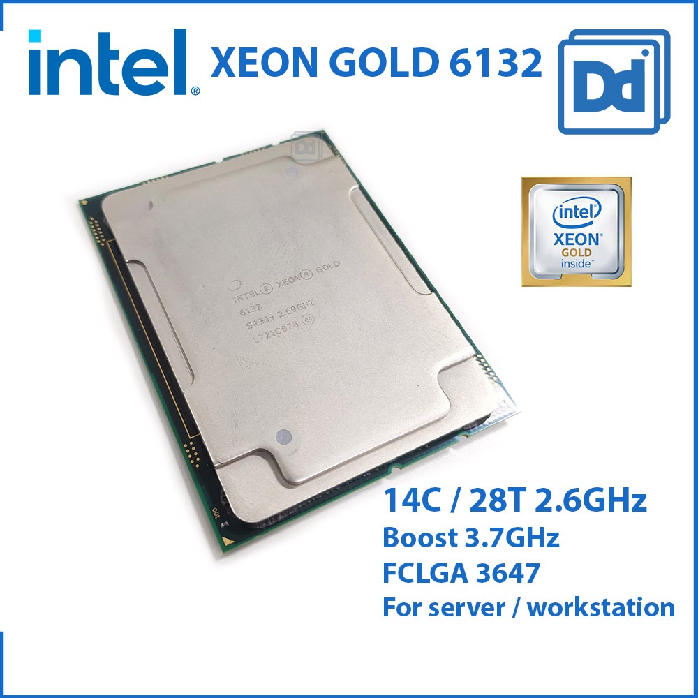 CPU intel XEON GOLD 6132 14C/28T 2.6GHz for Workstation and server ...