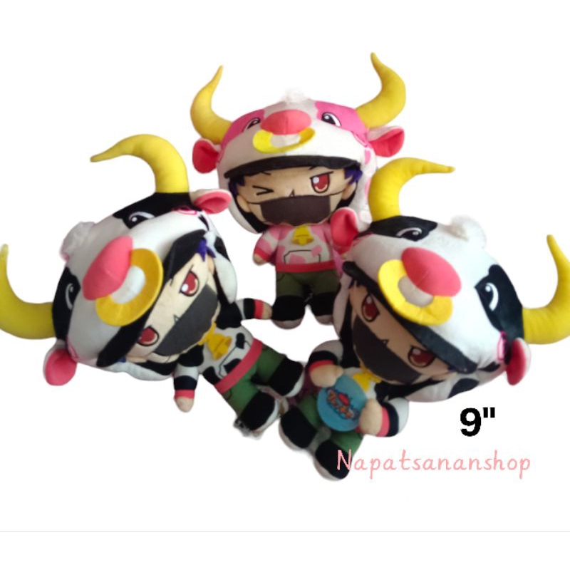 SK Japan Round1 Jin Studio GB ศิลปิน Collab อะนิเมะ ขนาดประมาณ 9-10" ตุ๊กตา Cow Boy | Shopee ...