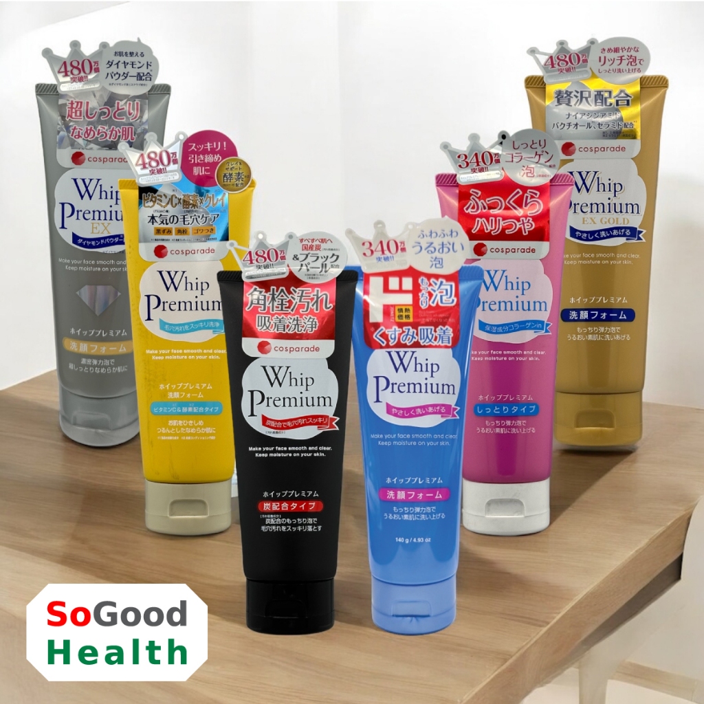 DONKI Whip Premium Face Wash Foam รวมทุกสูตร ขนาด 140 กรัม | Shopee ...