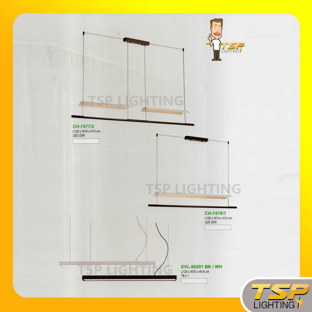 TSP Lighting │ Pendant light โคมไฟห้อย โคมไฟเพดาน สไตล์โมเดิร์น ...