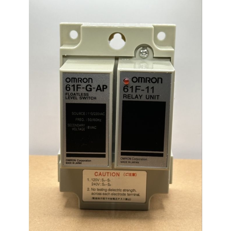 omron 61F-G-AP 61F-11 FLOATLESS LEVEL SWITCH 110/220v relay unit | Shopee Thailand