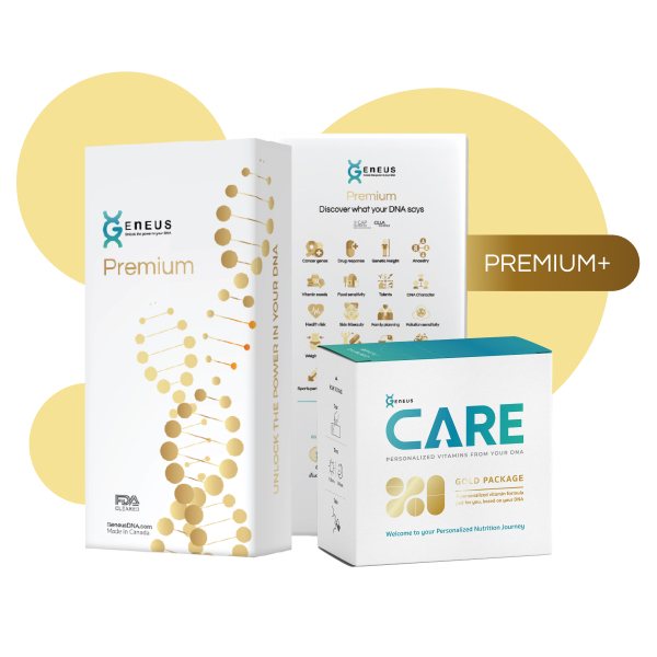 Geneus DNA PREMIUM PLUS (พรีเมียม+วิตามินเฉพาะบุคคล 1 เดือน) | Shopee ...