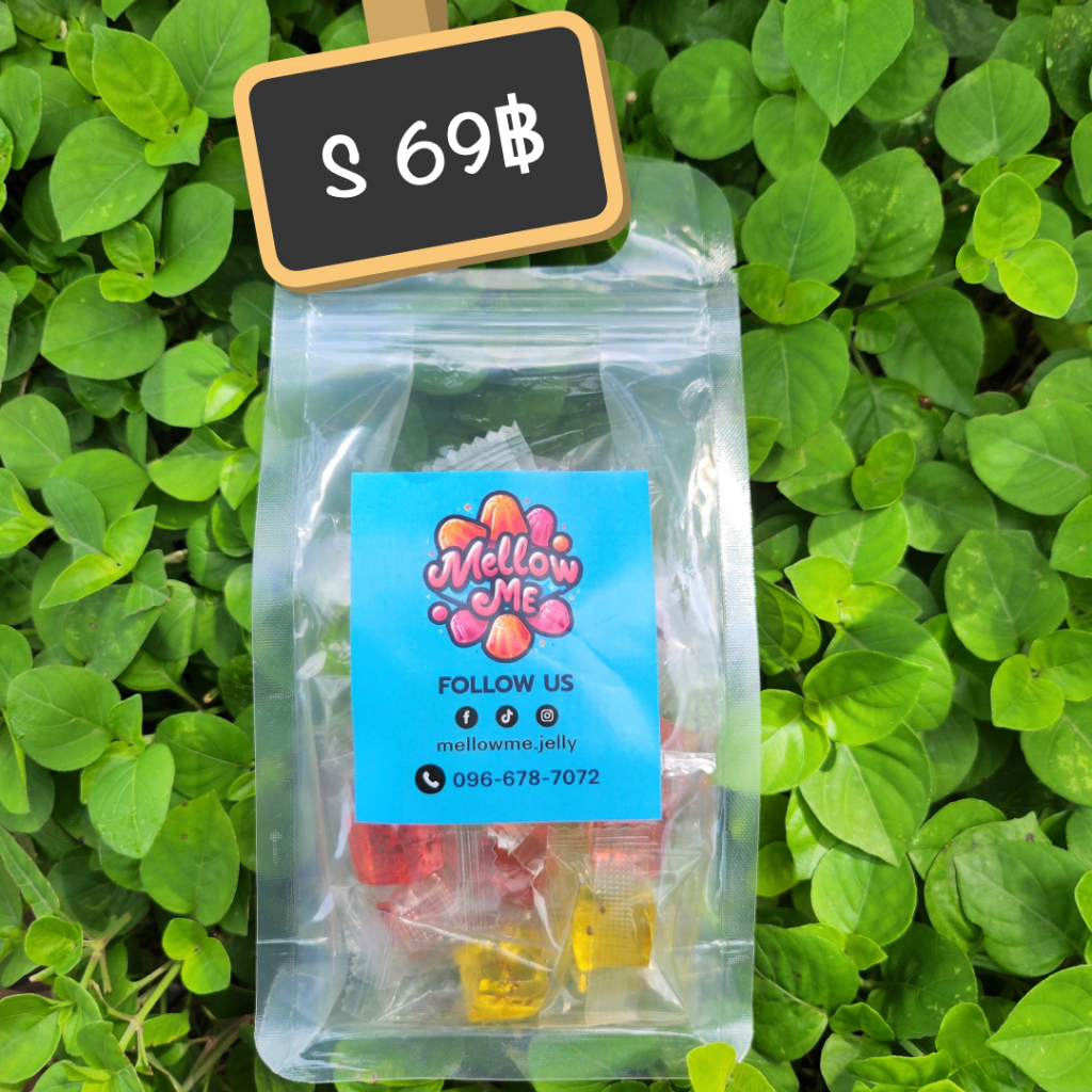 Mellow me - fruity jelly bag - ขนมทานเล่น เยลลี่ผลไม้น่าร้ก น้องใหม่ :) ...