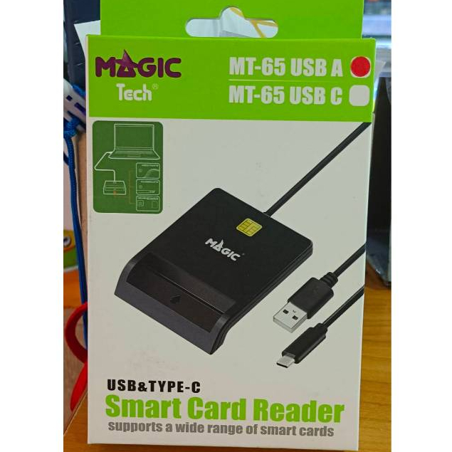 Smart Card Reader MAGIC TECH MT65 อ่านบัตรประจําตัวประชาชนแบบ ...