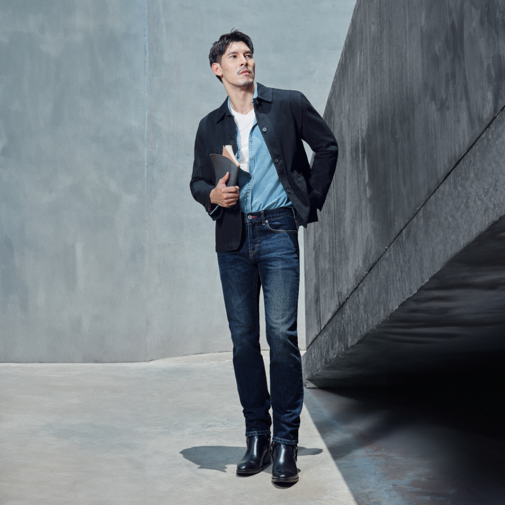 GQ Cool Tech™ Jeans - กางเกงยีนส์เย็น ทรงเข้ารูป Slim | Shopee Thailand