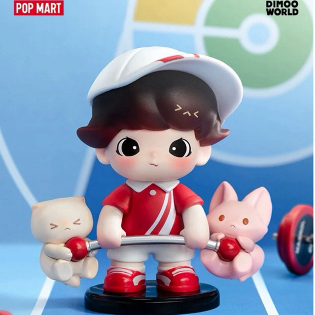 [พร้อมส่งจากไทย]Pop Mart- DIMOO - I CAN MAKE IT FIGURE RED VERSION ...