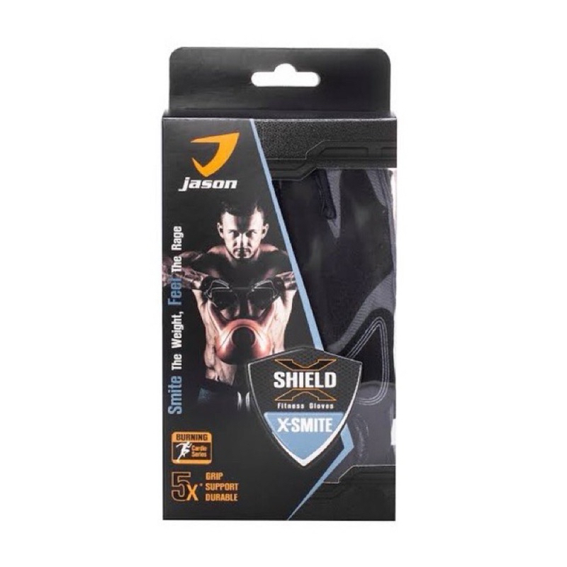 Clearance Sale Jason เจสัน ถุงมือฟิตเนส หนังสังเคราะห์ รุ่น X-Smite (X ...