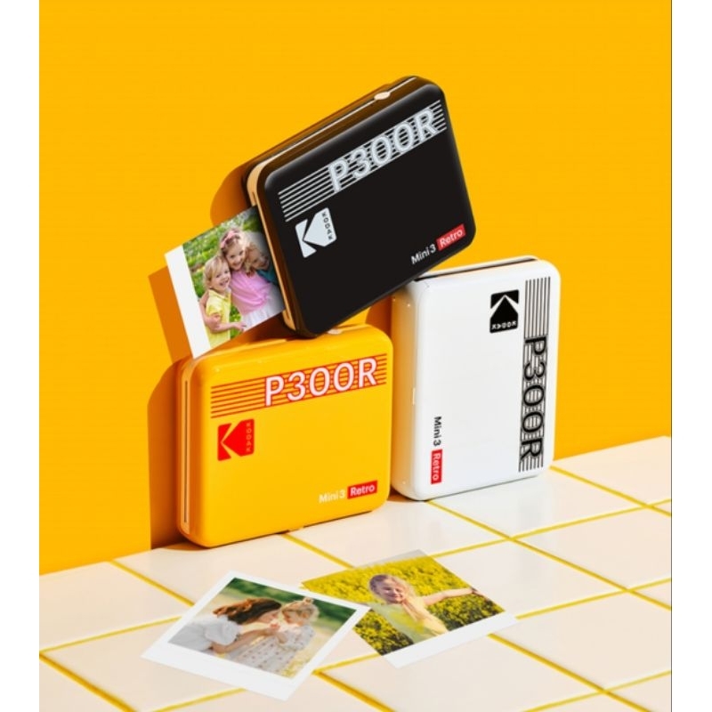 Pre-order 🇰🇷 KODAK MINI 3 RETRO เครื่องปริ้นรูปขนาดพกพา แถมกระดาษ 30 ...
