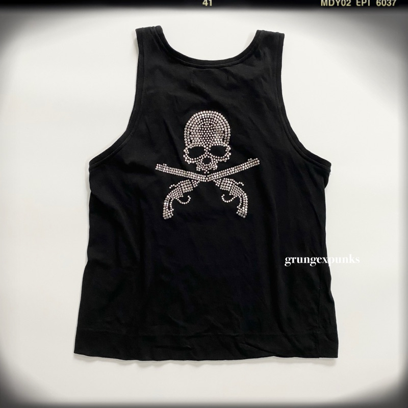 ★彡Skull tank top (unisex) | Shopee Thailand