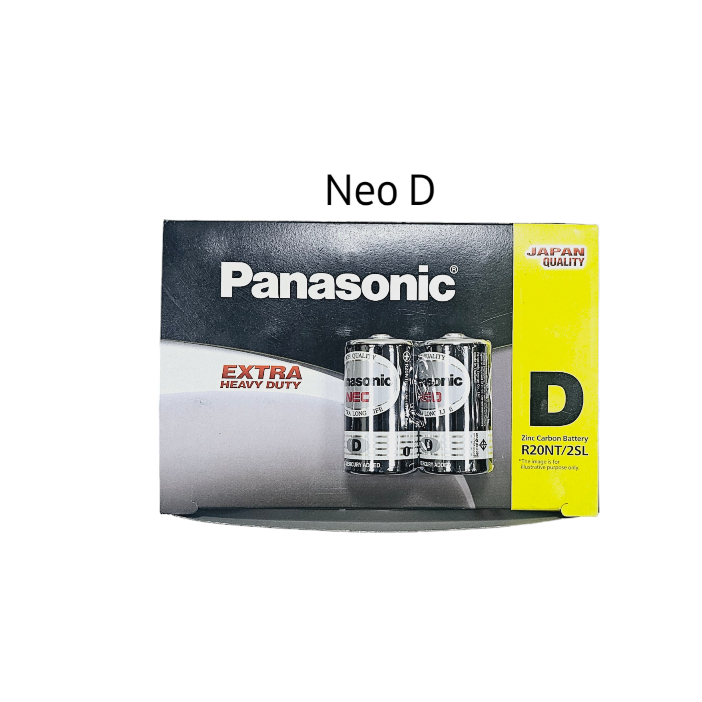 ถ่าน Panasonic Neo D พานาโซนิค ขายส่งยกกล่อง 24 ก้อน แท้ 100% | Shopee ...