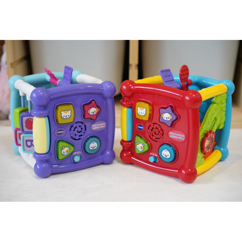 VTech Purple Color Baby Activity Cube 9 in 1 Early Learning Busy 6-36 ...