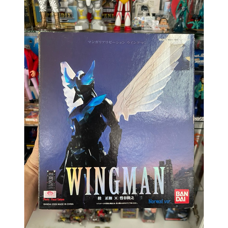 MANGA REALIZATION Wingman Normal Ver PVC Figure Wing-Man Japan Bandai ...