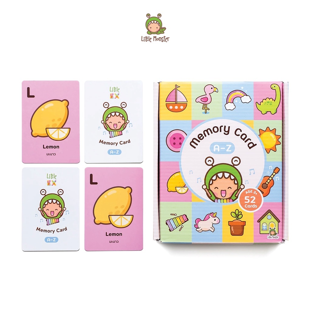 Little Monster | Memory Game & Flash Card | Shopee Thailand