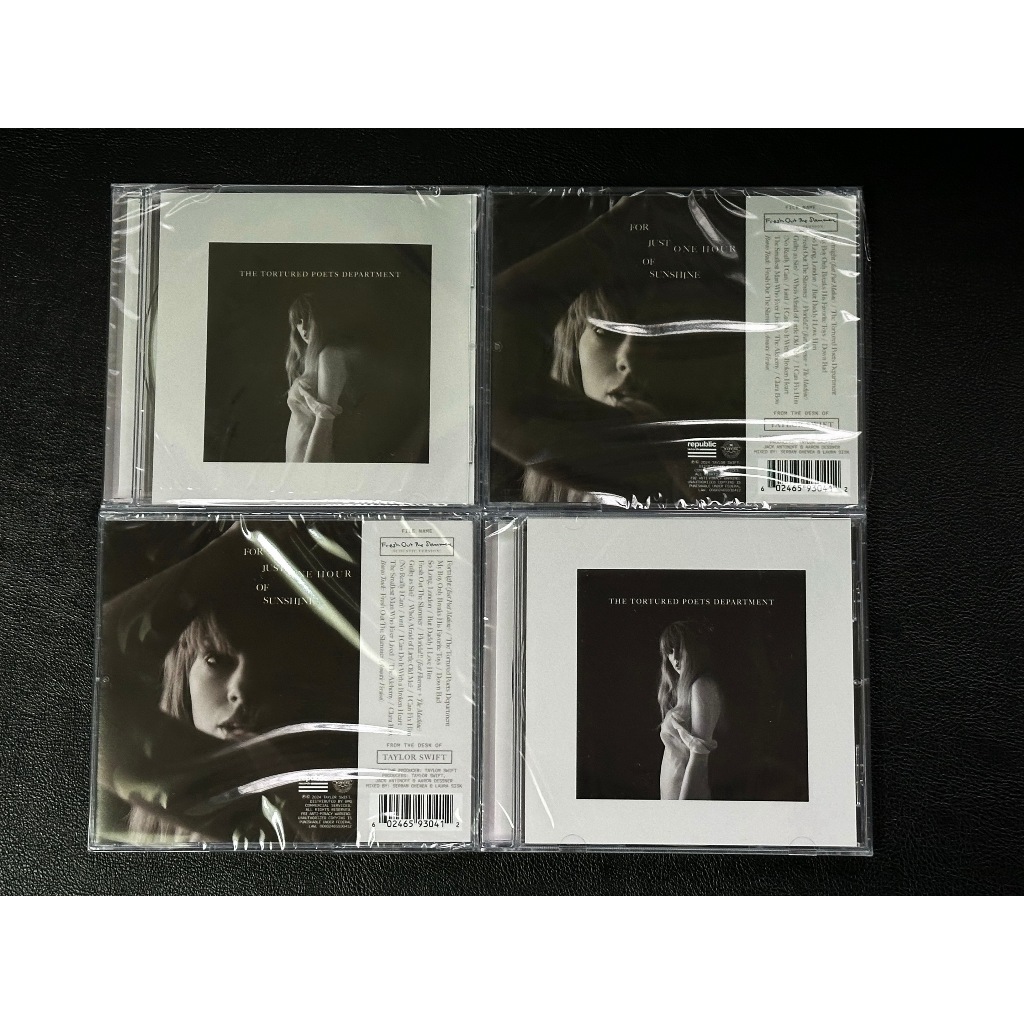 ซีดี CD Taylor Swift TTPD The Tortured Poets Department + Bonus Track ...