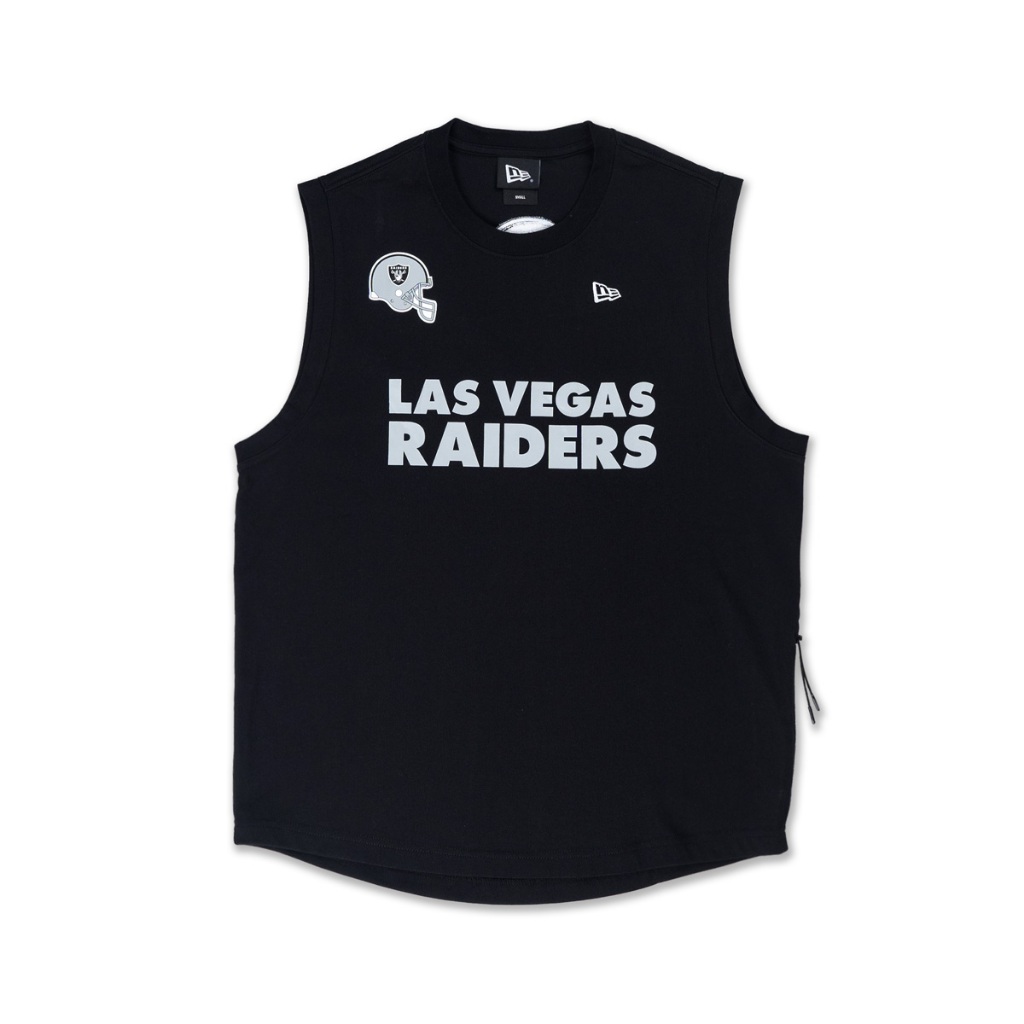 NEW ERA เสื้อกล้าม รุ่น LAS VEGAS RAIDERS NFL HELMET BLACK MUSCLE TANK ...
