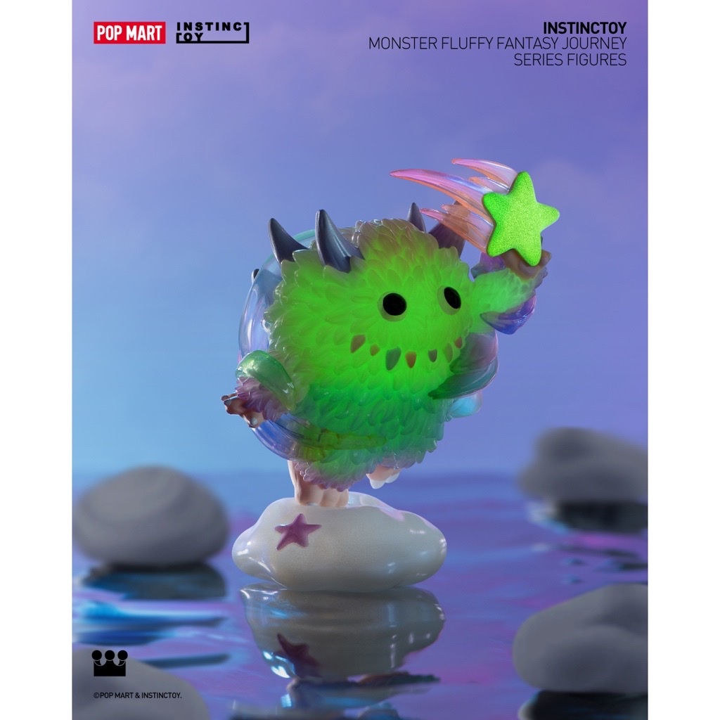[พร้อมส่งกล่องสุ่ม]POPMART Monster Fluffy Fantasy Journey Instinctoyของ ...
