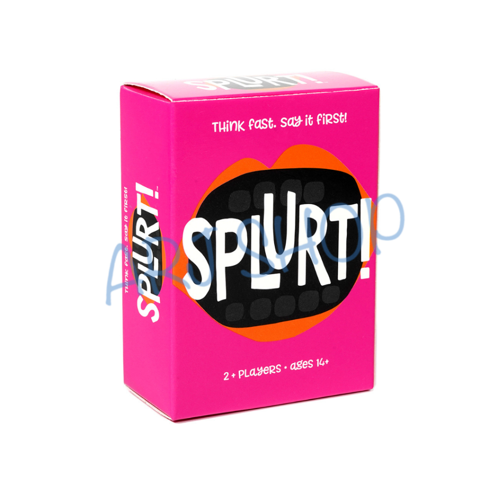 Splurt : Think fast say it first Board game - การ์ดเกม แข่งความไว Portable Party Card Game ...