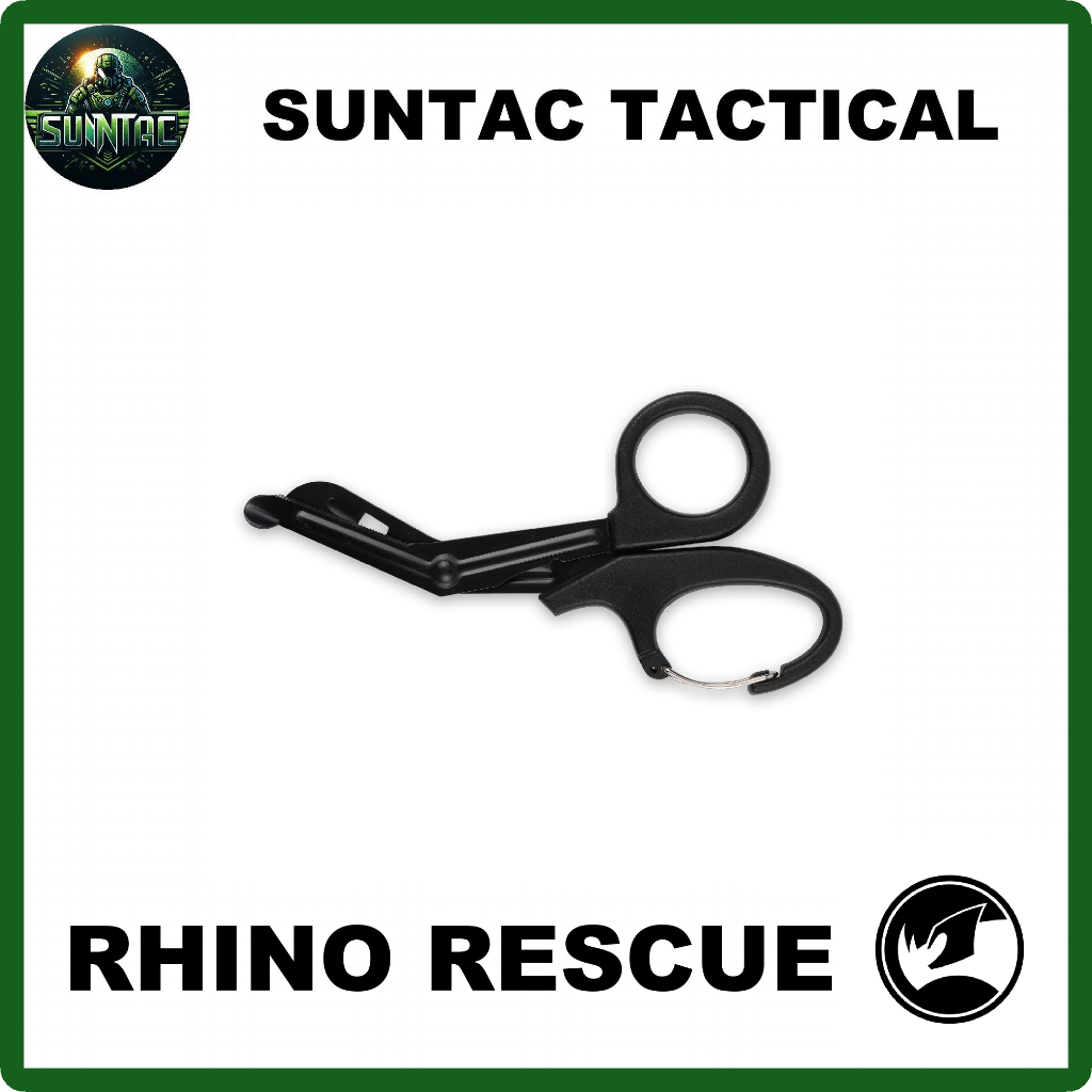 Rhino Rescue กรรไกรยุทธวิธี | Trauma Scissors 19mm | PZBJ0020 | Shopee ...