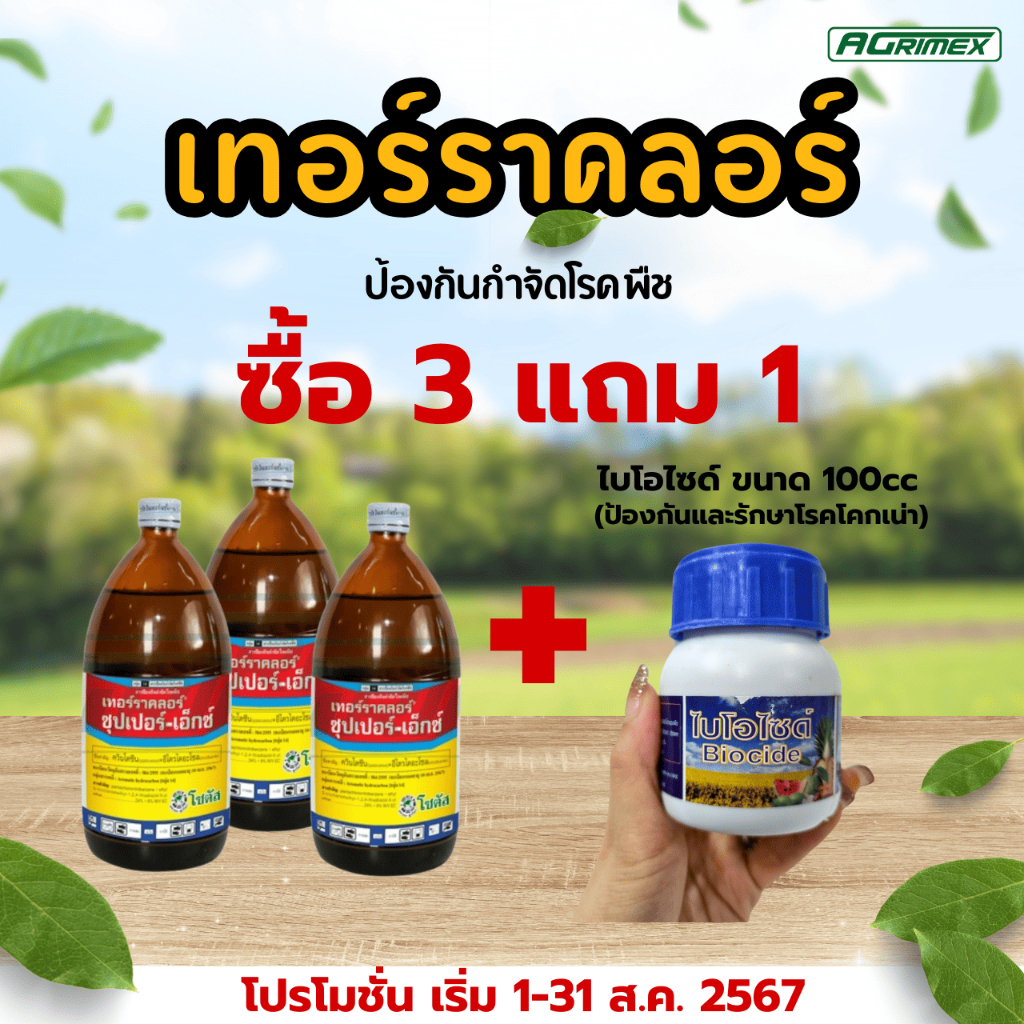 เทอร์ราคลอร์ ซุปเปอร์-เอ็กซ์ (ราคาต่อ 1 ขวด) (Terraclor Super-X) กำจัด ...