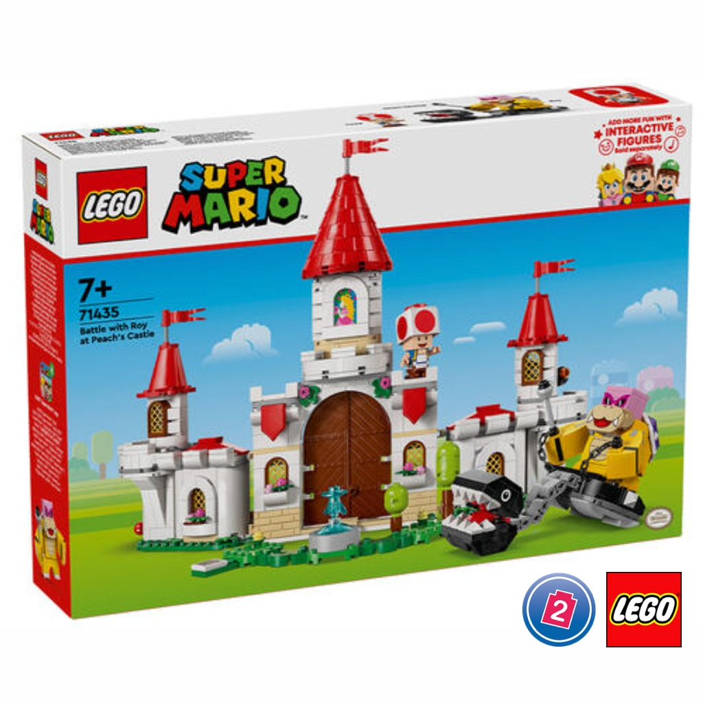 เลโก้ LEGO Super Mario 71435 Battle with Roy at Peach's Castle | Shopee ...