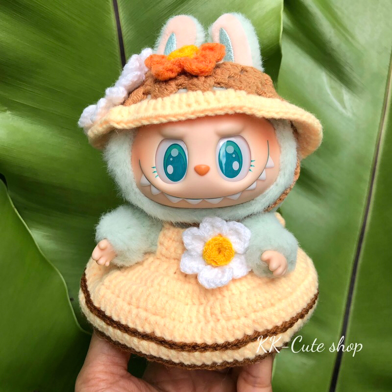ชุดไหมพรมลาบูบู้ Labubu V1-2 Honey | Shopee Thailand