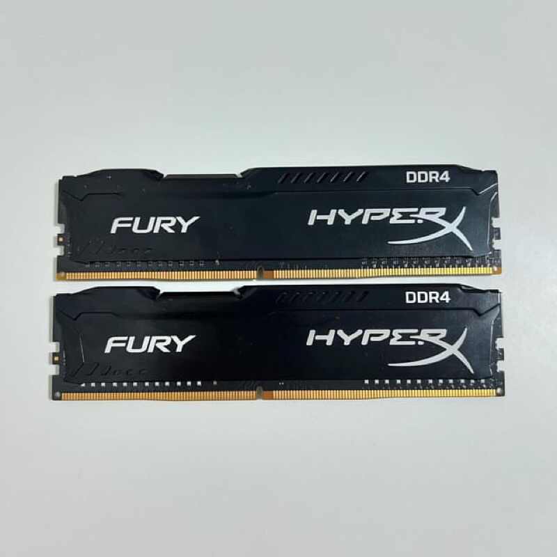#ส่งต่อ RAM KINGSTON HYPER X FURY DDR4 4GB*2 BUS 2400 MHz | Shopee Thailand