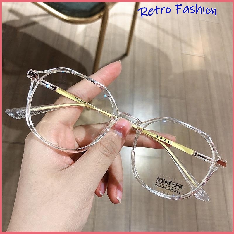 [จัดส่งจากกรุงเทพฯ]แว่นสายตายาว+50ถึง+400ปกป้องดวงตาจากแสงคอมพิวเตอร์เลนส์BlueBlockกรองแสงสีฟ้า ...