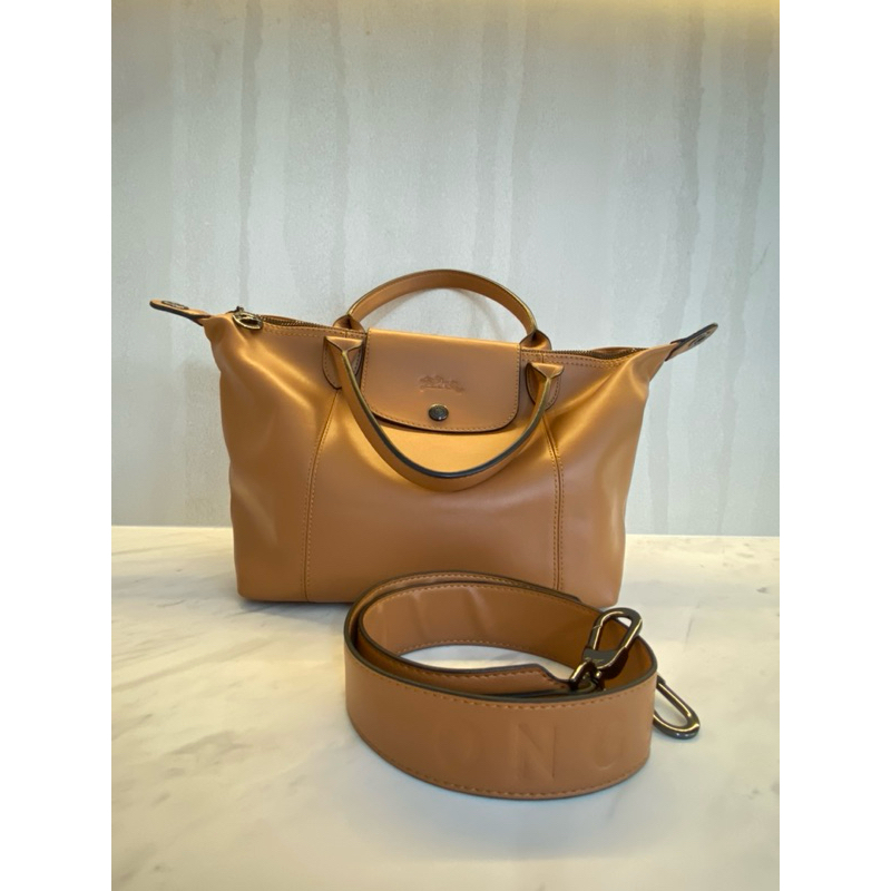 Long champ LE PLIAGE XTRA TOP HANDLE BAG S NUDE | Shopee Thailand