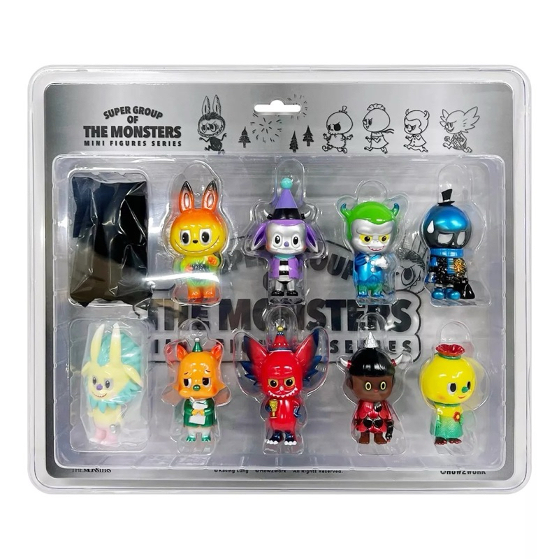 พร้อมส่ง Kasing Lung How2Work Popmart The Monsters Super Group Full Set ...